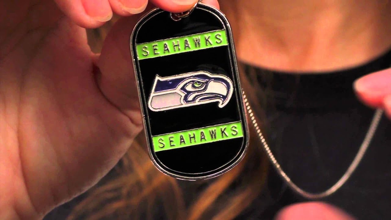 SEATTLE SEAHAWKS DOG TAGS - YouTube