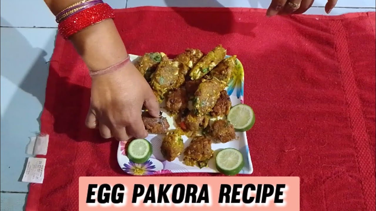 Egg Pakora Recipe | Anda Pakora Recipe | Crispy Egg Pakora Recipe ...
