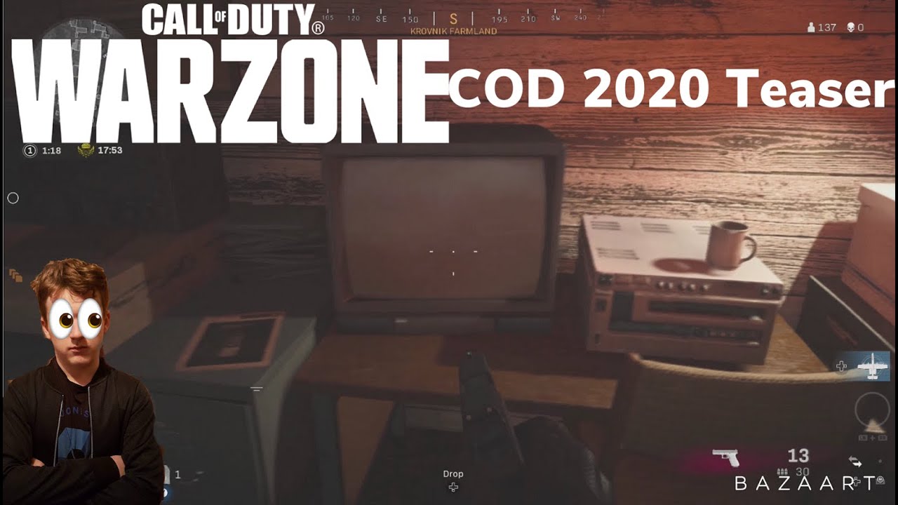COD 2020 Teaser Room Found In WarZone - YouTube