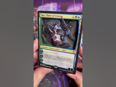 3D Oko, Thief of Crowns | MTG Card Alteration. #Shorts - YouTube