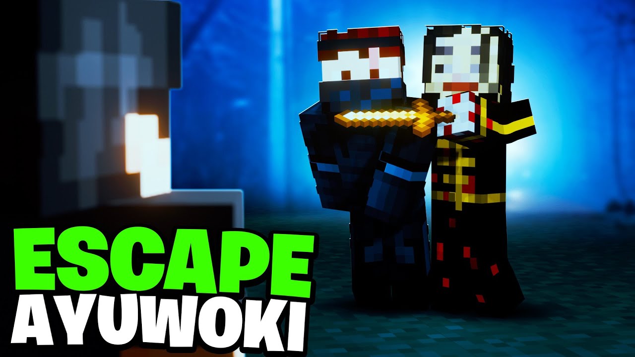 PLEASE DON'T HURT ME MJ! | Minecraft Escape the Ayuwoki Horror Map ...