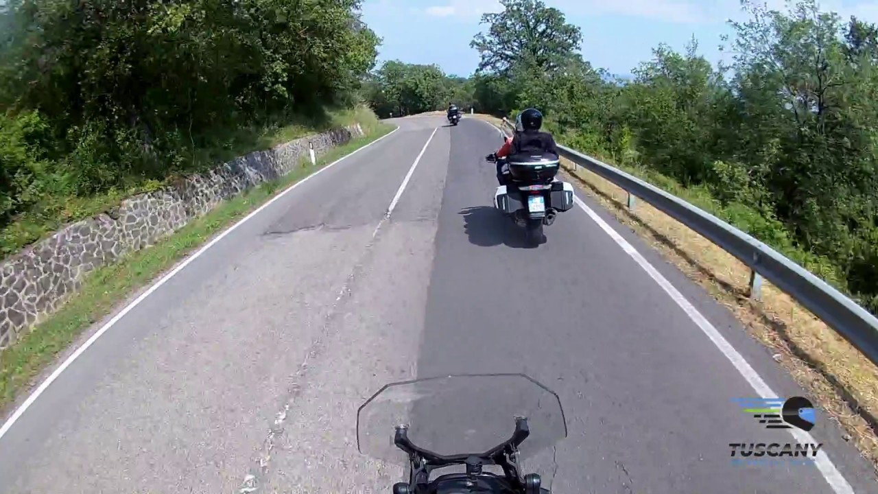 Tuscany Motorcycle Tour in one week - YouTube