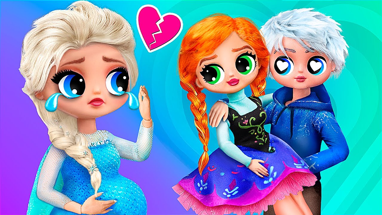 Elsa Hamile! Anna ve Jack Frost Birlikte Mi? LOL için 32 Kendin Yap ...