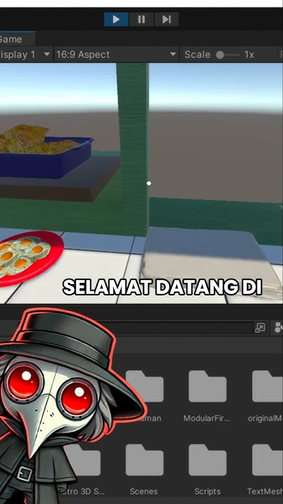 Devlog 2 - proses pembuatan environtment dan mekanik #devlog #gamedeveloper #gamdev - YouTube