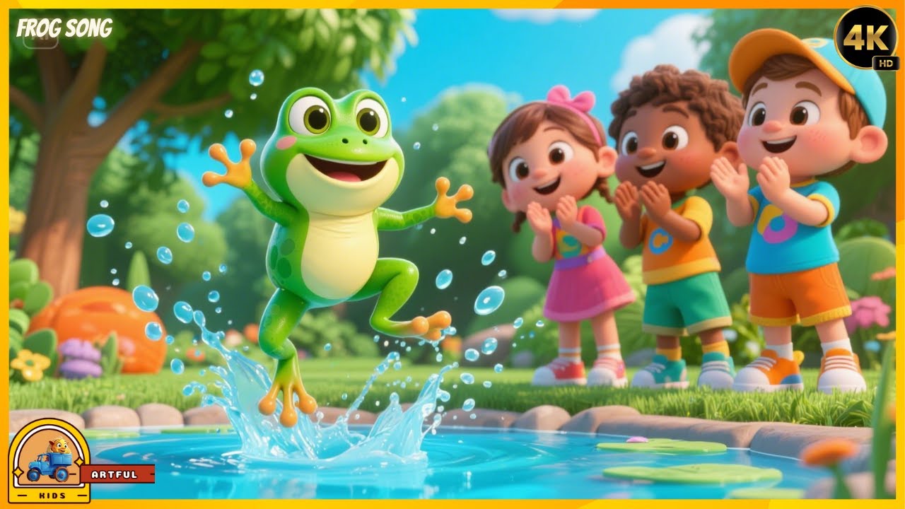 🐸 Hop Hop Froggy | Fun Frog Song for Kids | Sing & Dance with Froggy! 🎶 ...