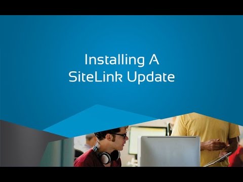Installing A SiteLink Update - SiteLink Training Video - YouTube