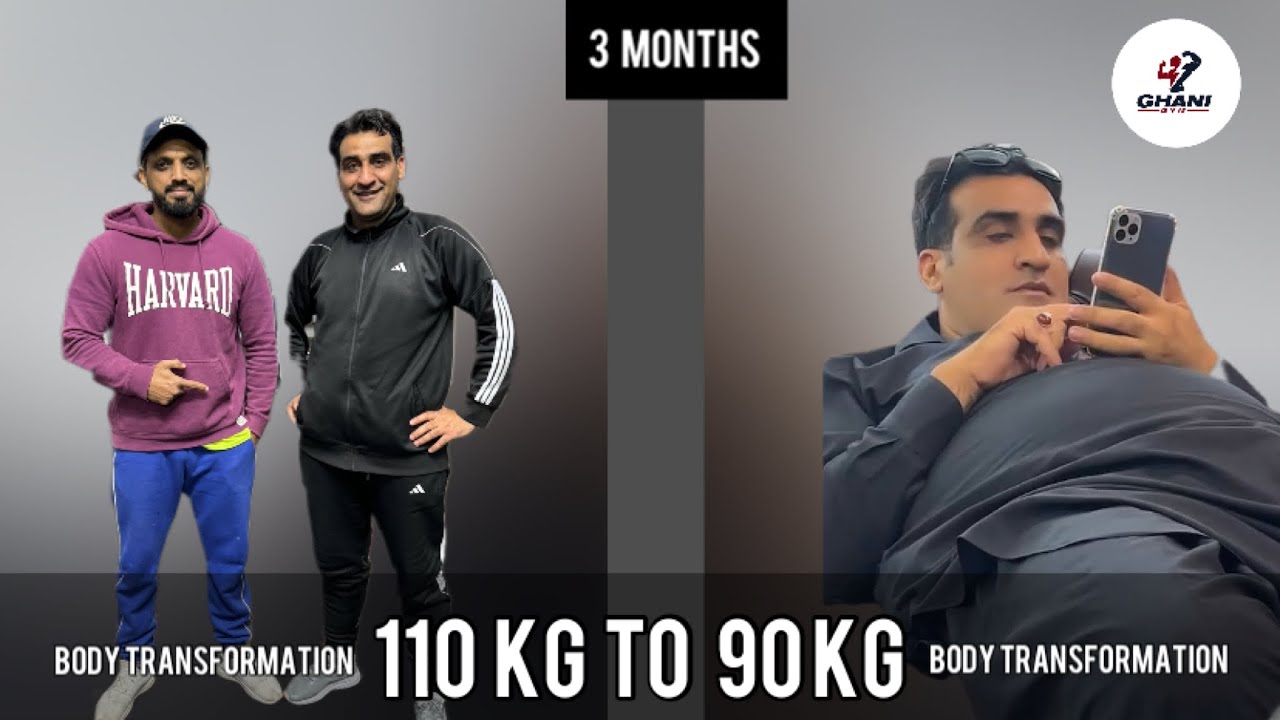 110kg to 90 kg weight loss journey #gym #weightloss #workout #diet ...