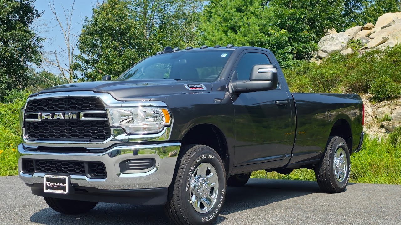 2023 Ram 2500 Regular Cab 8' Box (In Depth Video Tour) - YouTube