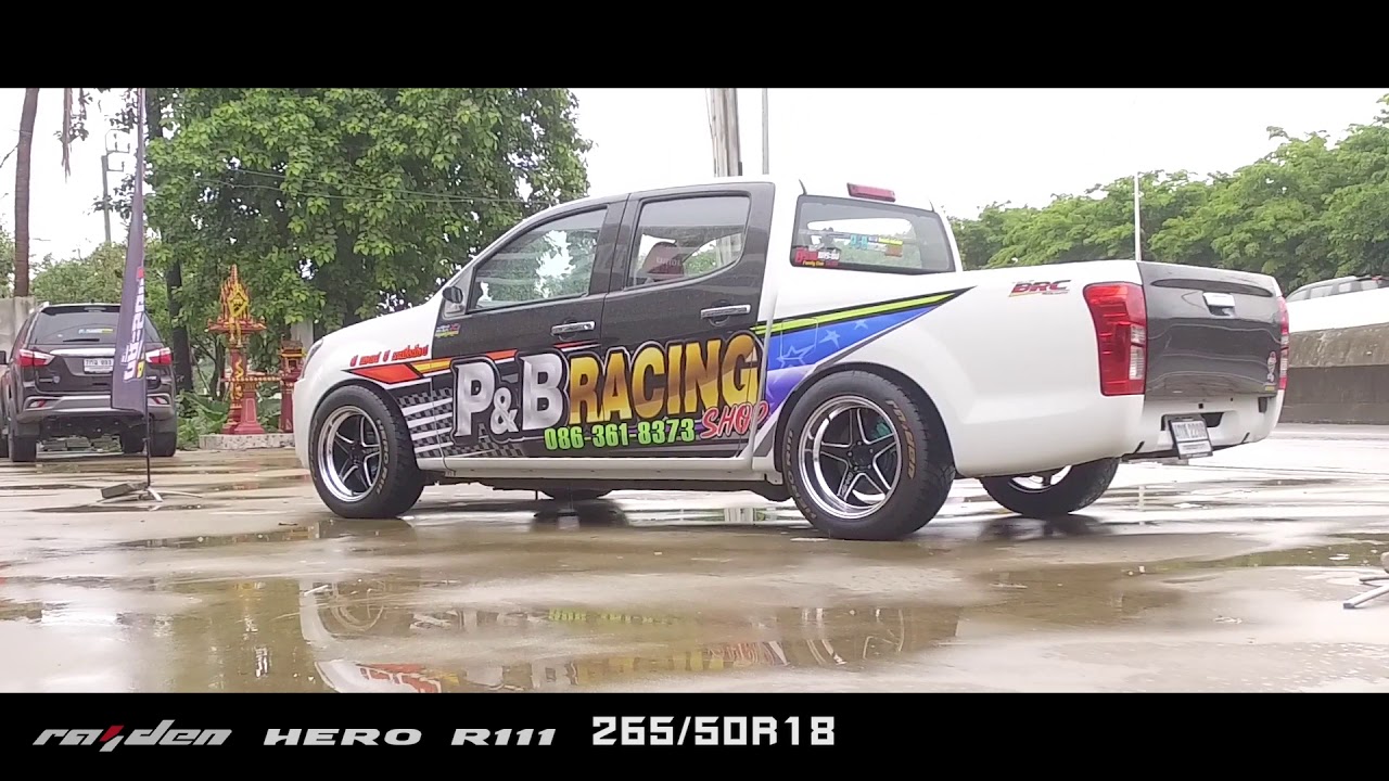 RAIDEN HERO R111 : 265/50R18 สวยพาซิ่งวิ่งจัดเต็ม - YouTube