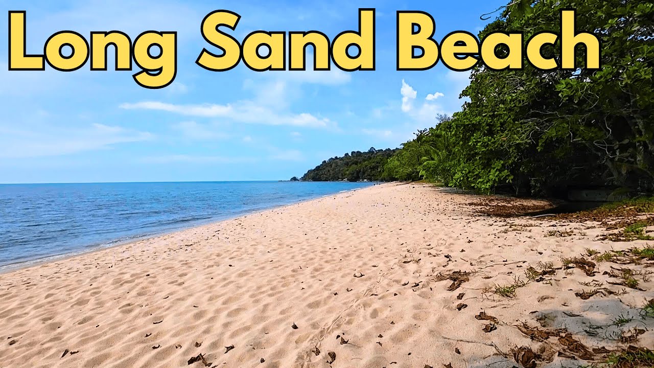 Long Sand Beach Penang - YouTube
