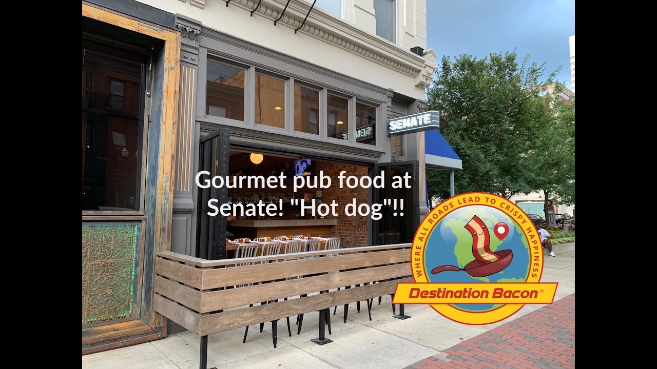 Bacon hot dogs at Senate, Cincinnati OTR - YouTube