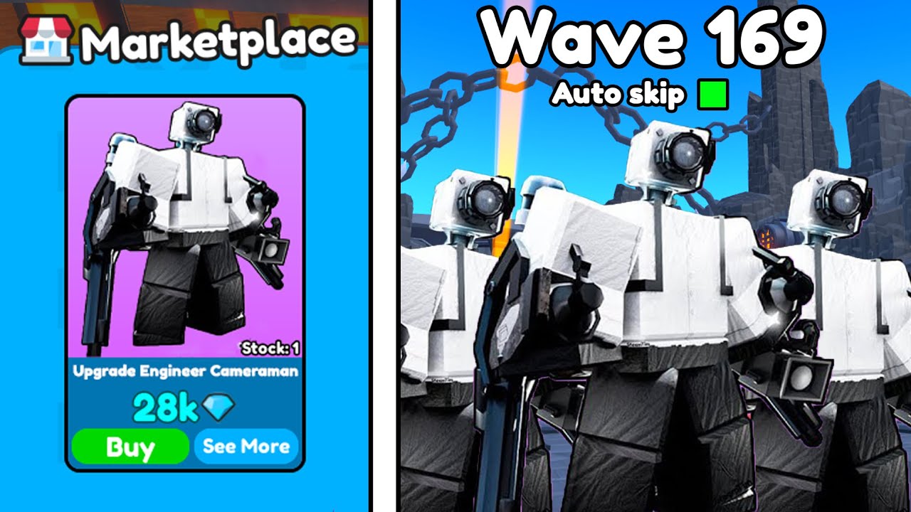 🤯NEW! Upgrade Engineer Cameraman | Test In Endless Mode | Toilet Tower ...