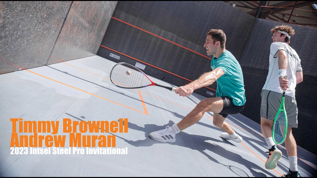 Timmy Brownell and Andrew Muran - 2023 Intsel Pro Outdoor Squash ...