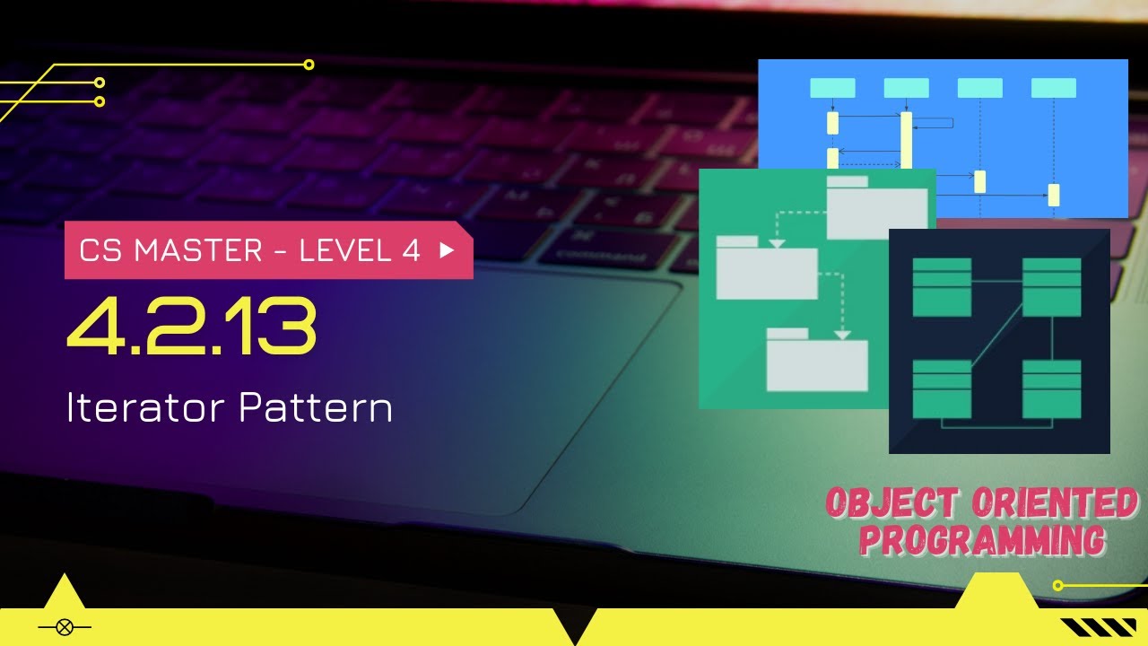[Arabic] CS Master- 4.2.13- Iterator Pattern نمط المرور على العناصر ...