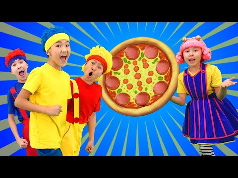 Pepperoni & Macaroni with Puppets & Mini DB | D Billions Kids Songs