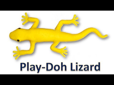 How to make Play-Doh Lizard - YouTube
