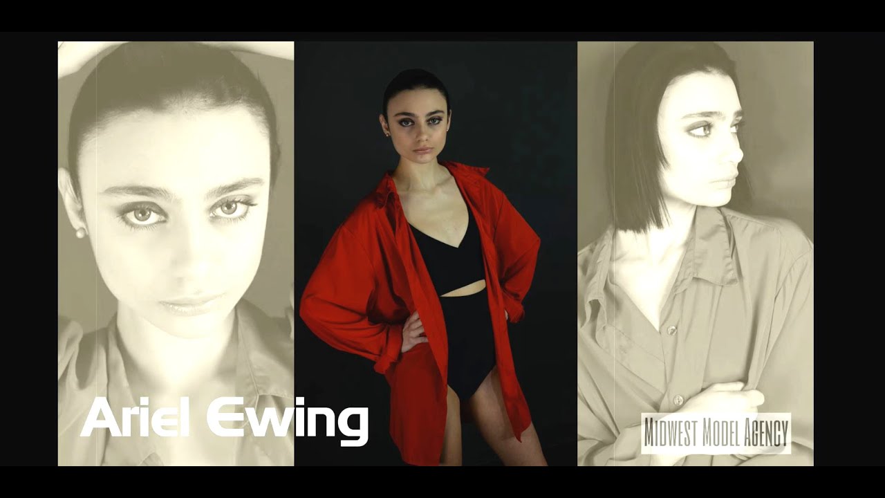 Ariel Ewing - Photoshoot - Red Top - Midwest Model Agency - YouTube