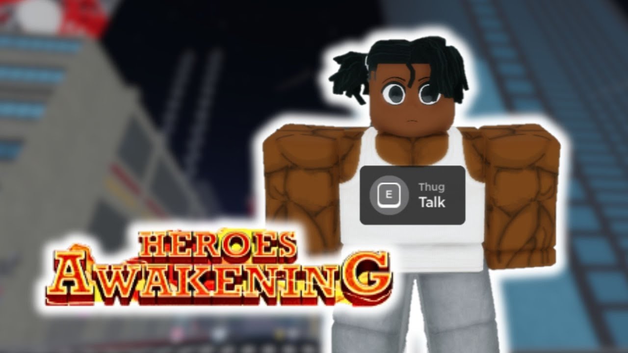 Lvl 1: Thug (Villain Quest) | Roblox Heroes Awakening - YouTube