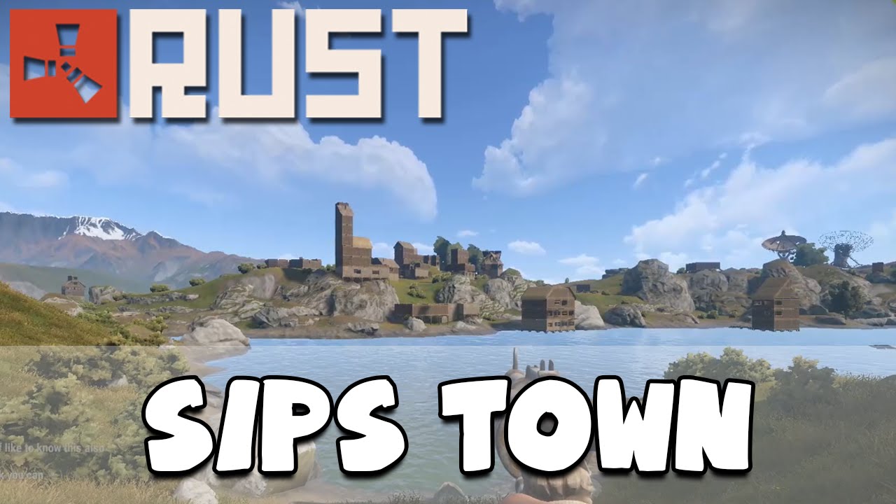 Rust - Episode 2: Sips Town | Rust RP (Barrys Community Server) - YouTube