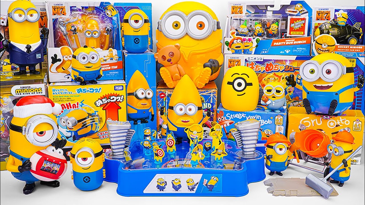 Despicable Me 4 Toy Unboxing ASMR 💙 Despicable Me 4 Minions AVL Blast ...