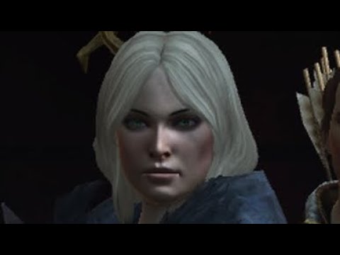 Dragon age 2 - Pretty female Hawke (no mods) - YouTube