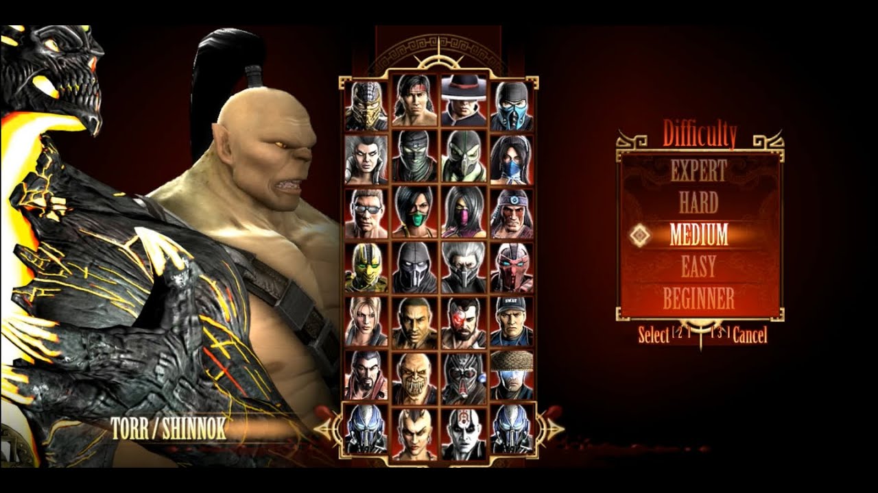 TORR& SHINNOK VS MORTAL KOMBAT 9 1080 60.00 psf mizuo games - YouTube