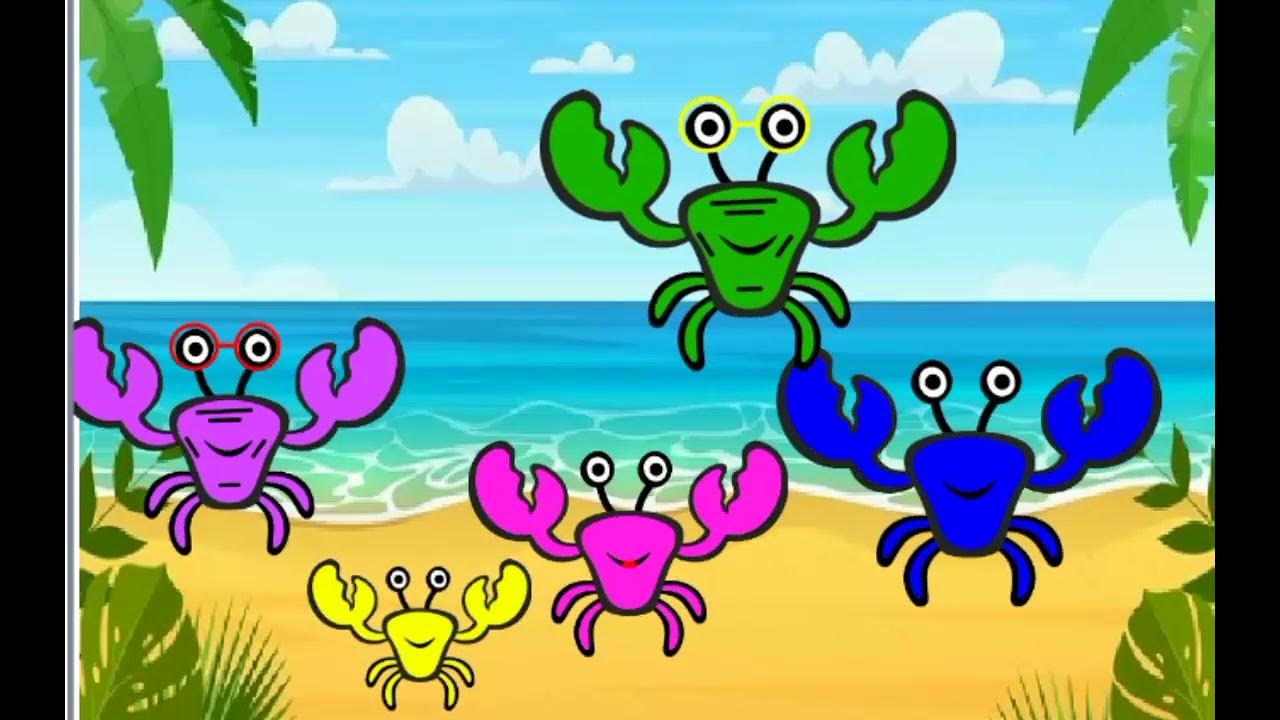 CRAB SONG FOR KIDS - YouTube