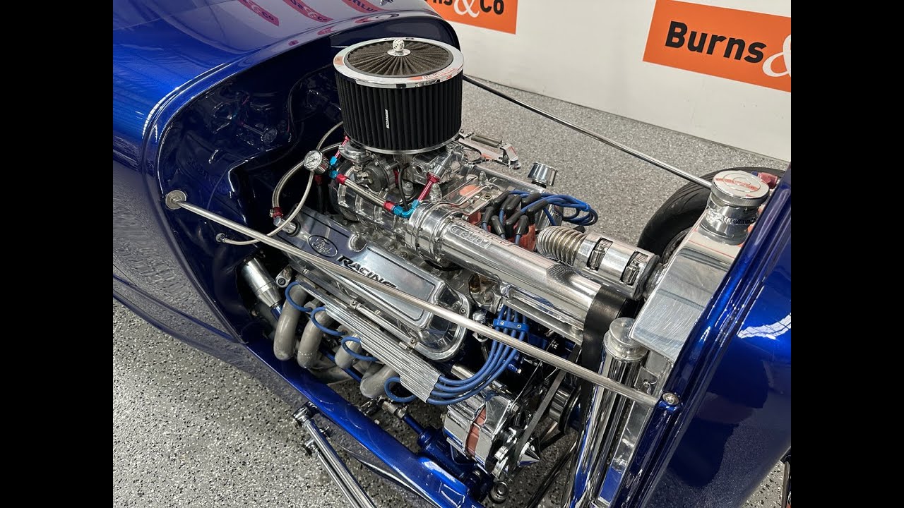 1932 Ford Roadster - Engine Video - YouTube