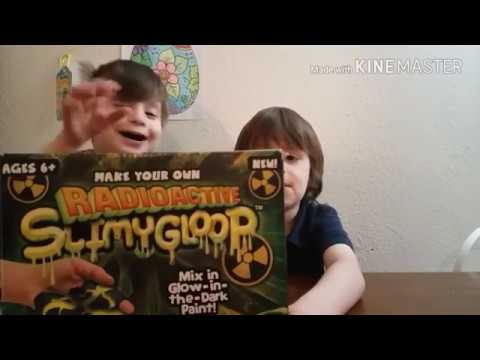 DIY Kit. Make Your Own: Radioactive Slimy Gloop - YouTube