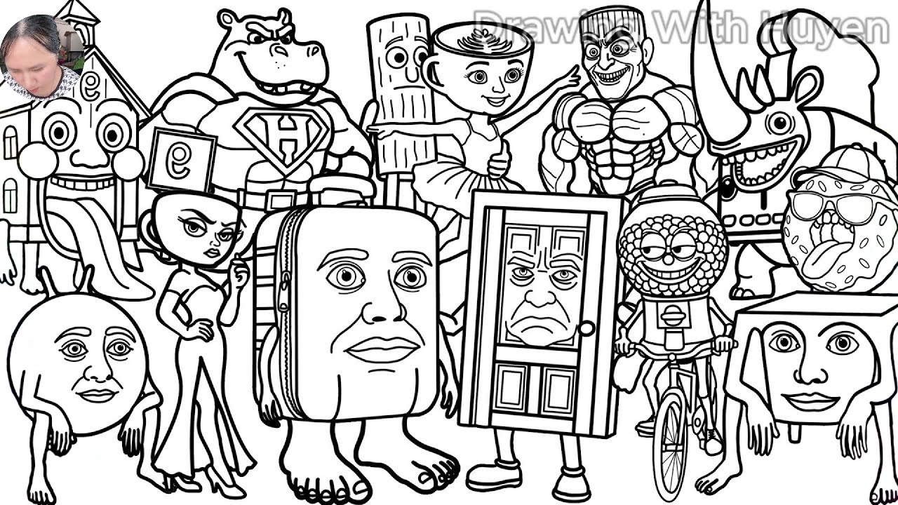 Top New Italian Brainrot Coloring Pages | How to Color All New Brainrot ...