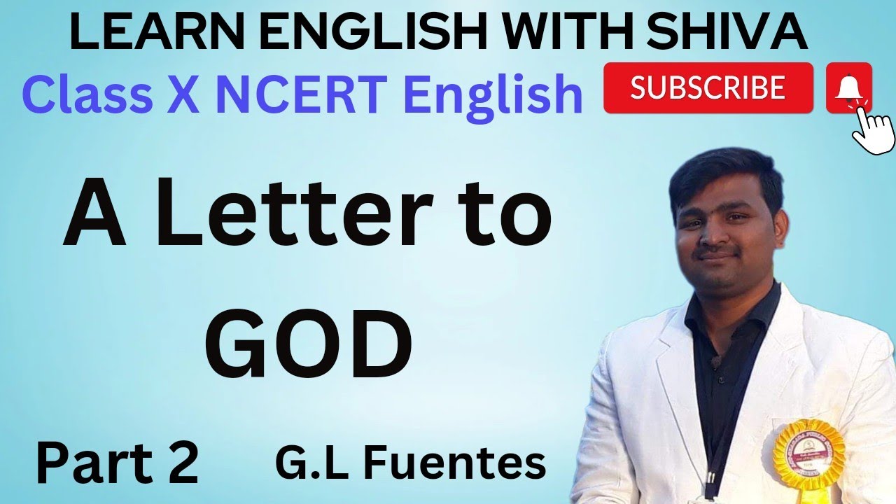 A Letter to God-2 - G.L Fuentes Part-1 NCERT English- Learn English ...