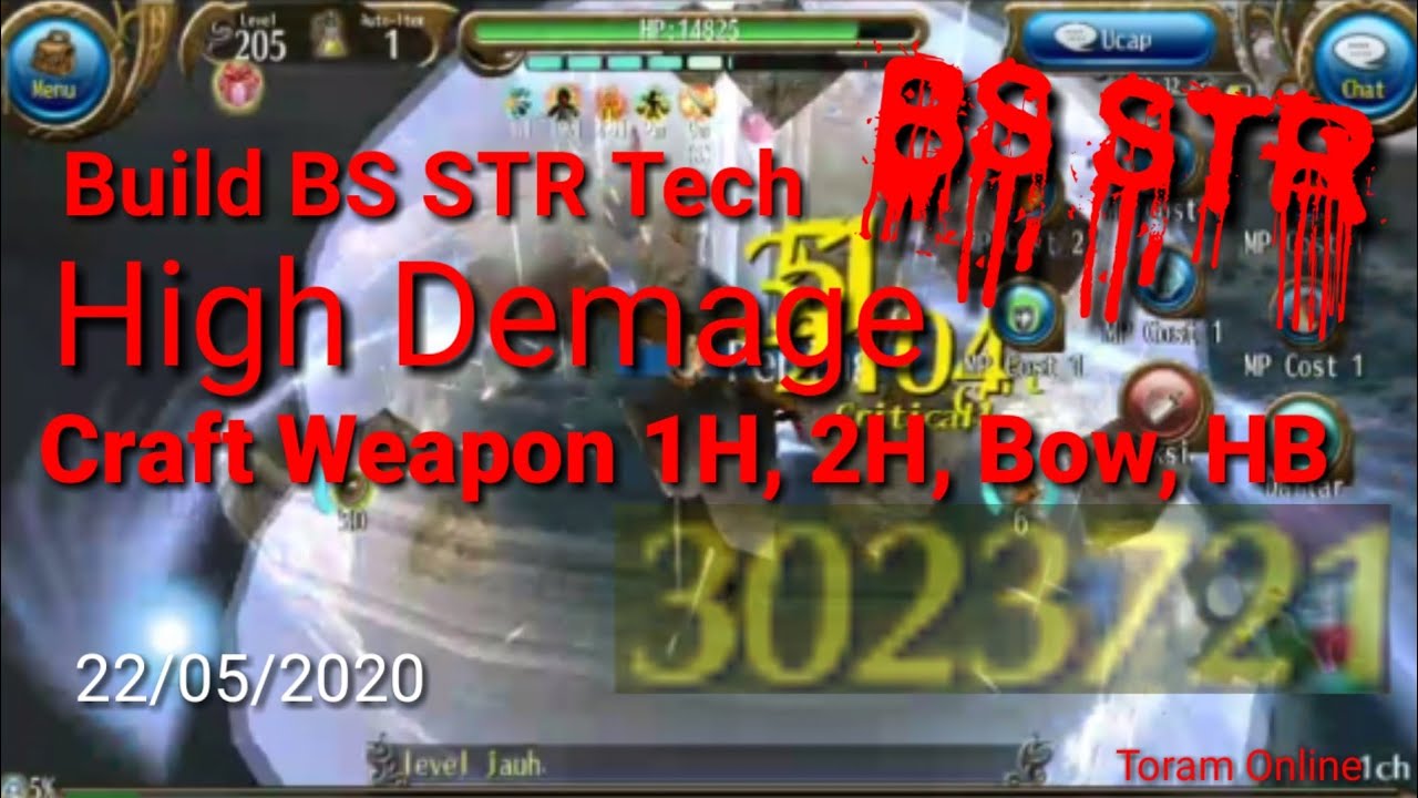 Build BS STR Tech Low Budget High Demage High Potential craft 1H 2H Bow ...