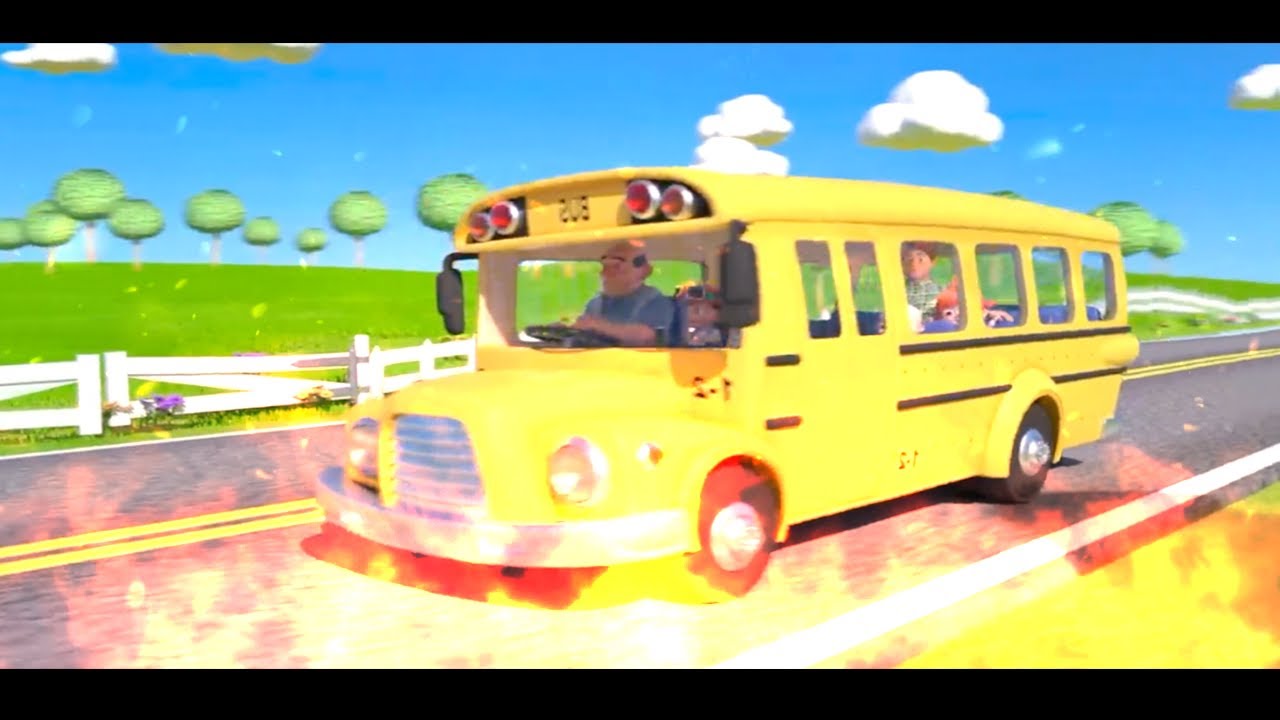 Wheels on The Bus CoComelon Sound Variations in 109 Seconds | Nursery ...
