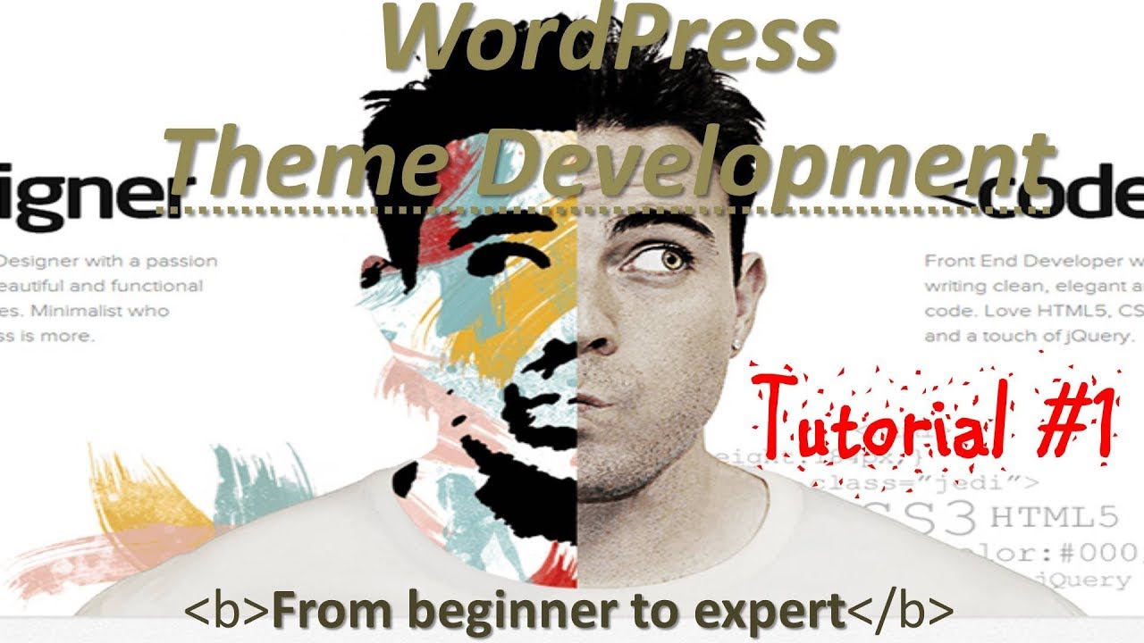 Wordpress Theme Development Tutorial 1 Introduction Youtube