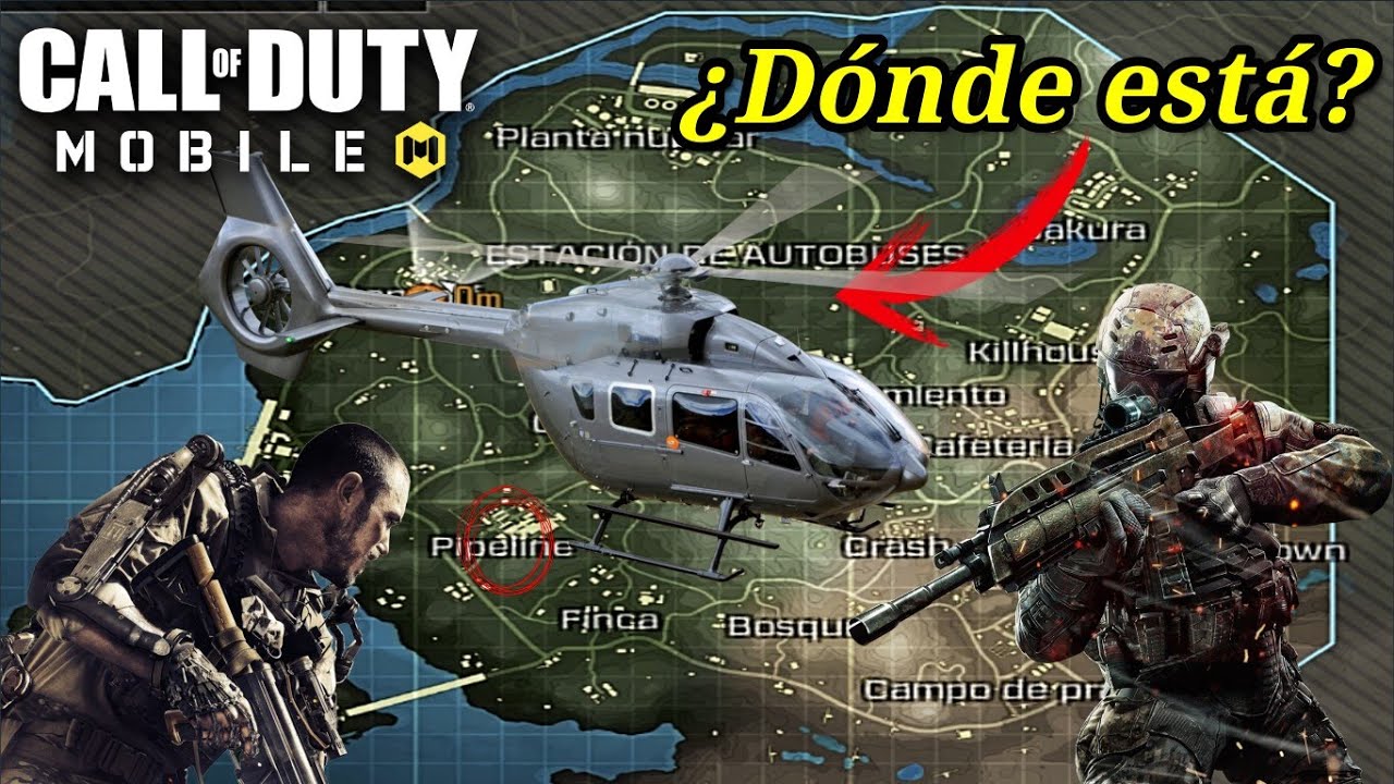 Ubicaciones de helicópteros en Call Of Duty Mobile. 😱🔥🔥 - YouTube