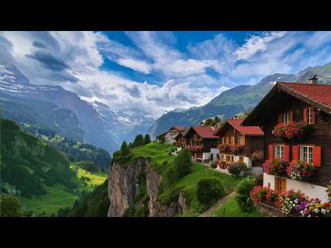 Der Himmel gefunden! Mürren, das schönste Schweizer Bergdorf, & Oberried am türkisfarbenen See 🇨🇭