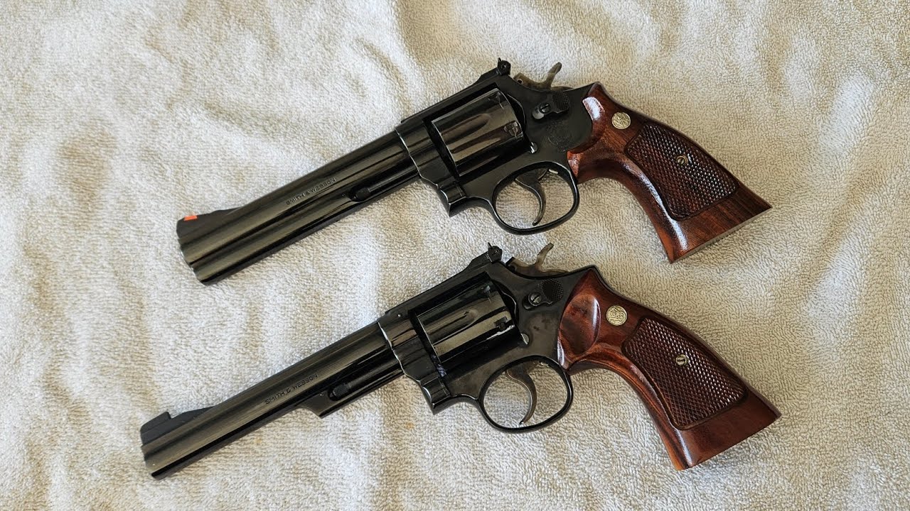 Smith & Wesson 586 Vs. Model 19 357mag Revolver - YouTube