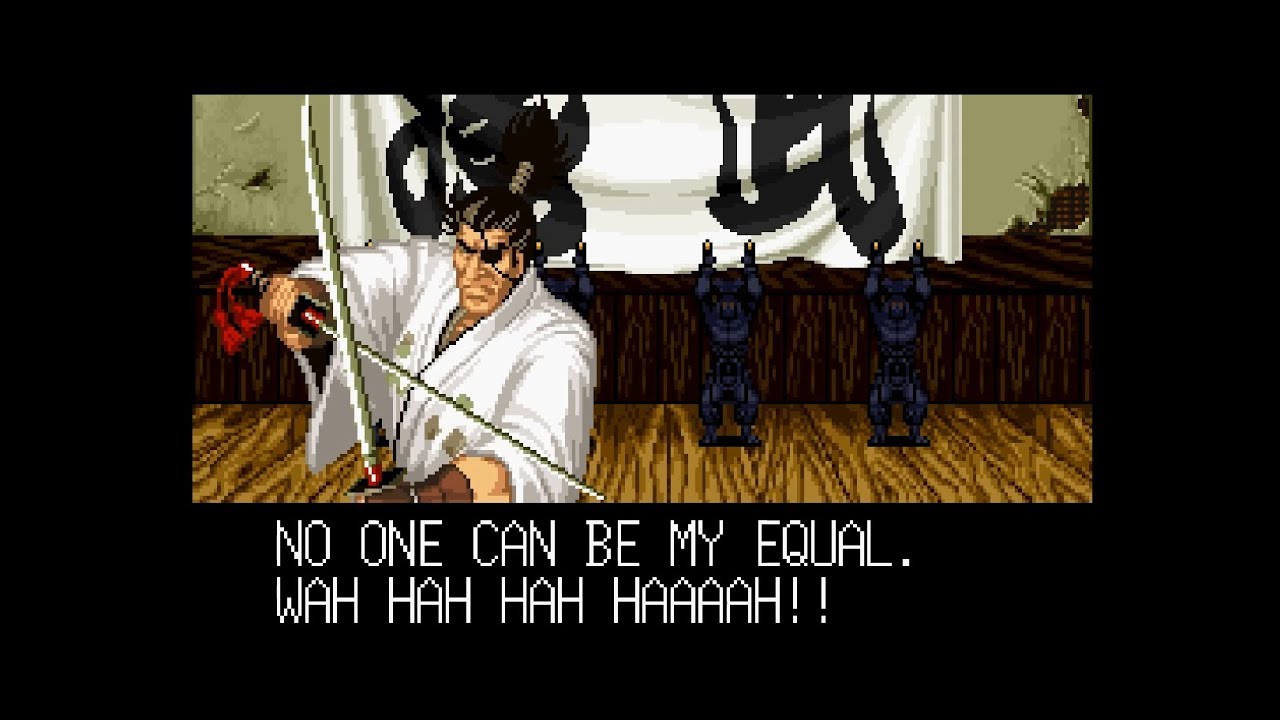 Samurai Shodown (SNES) Jubei Arcade - YouTube