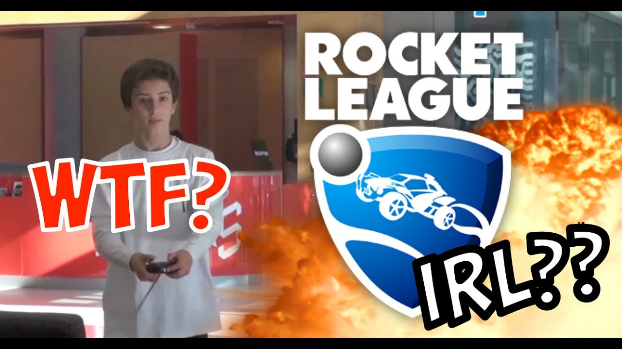 Rocket League IRL!?!?!?! - YouTube