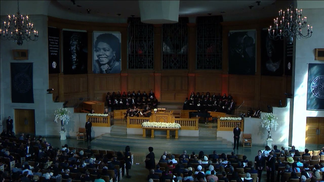 Maya Angelous Funeral