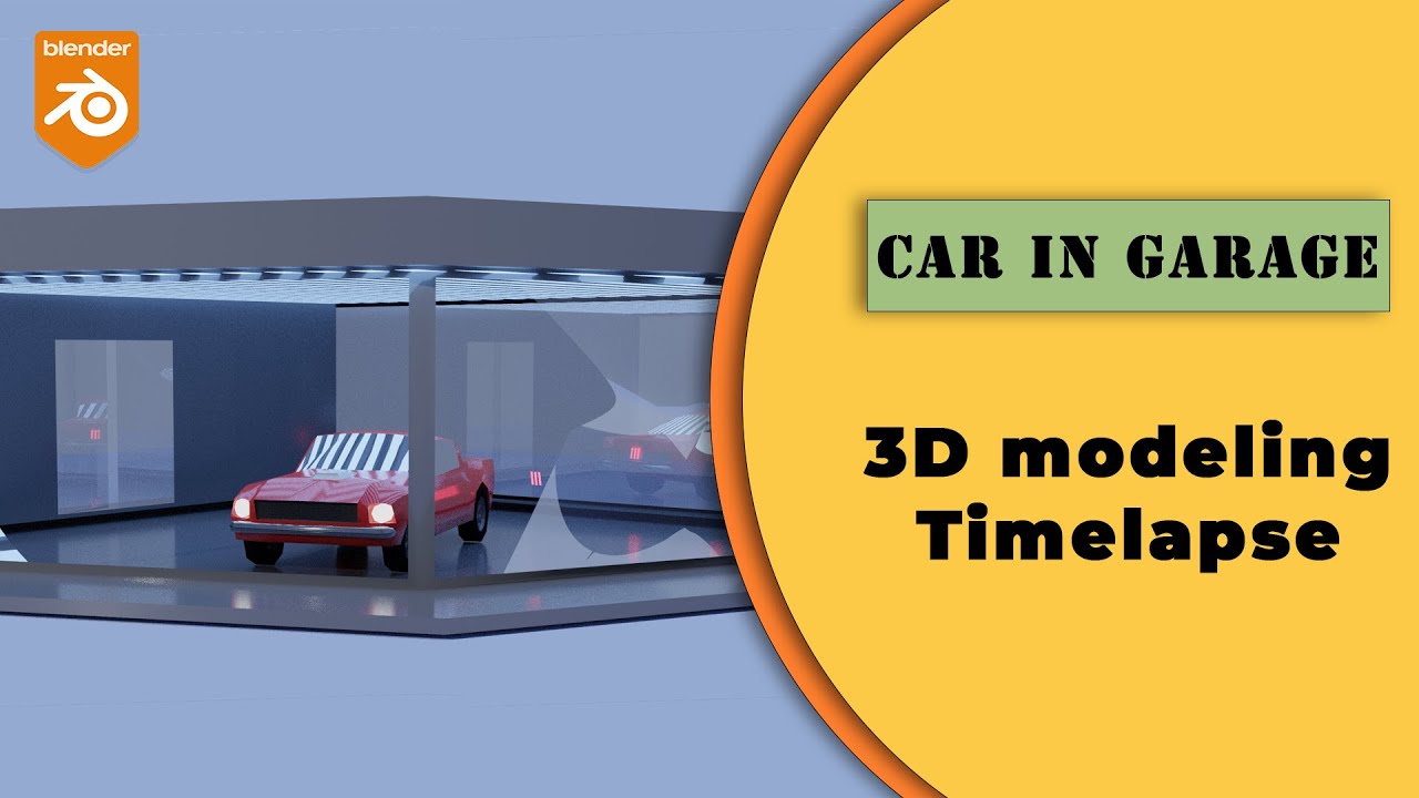 Garage -3D modeling in Blender[Timelapes] - YouTube