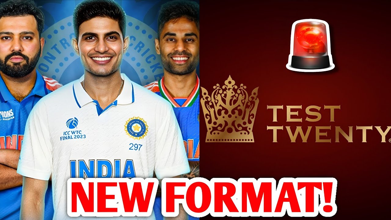 TEST T20 🚨 NEW CRICKET FORMAT 🔥 What is Test Twenty | Cricket News ...