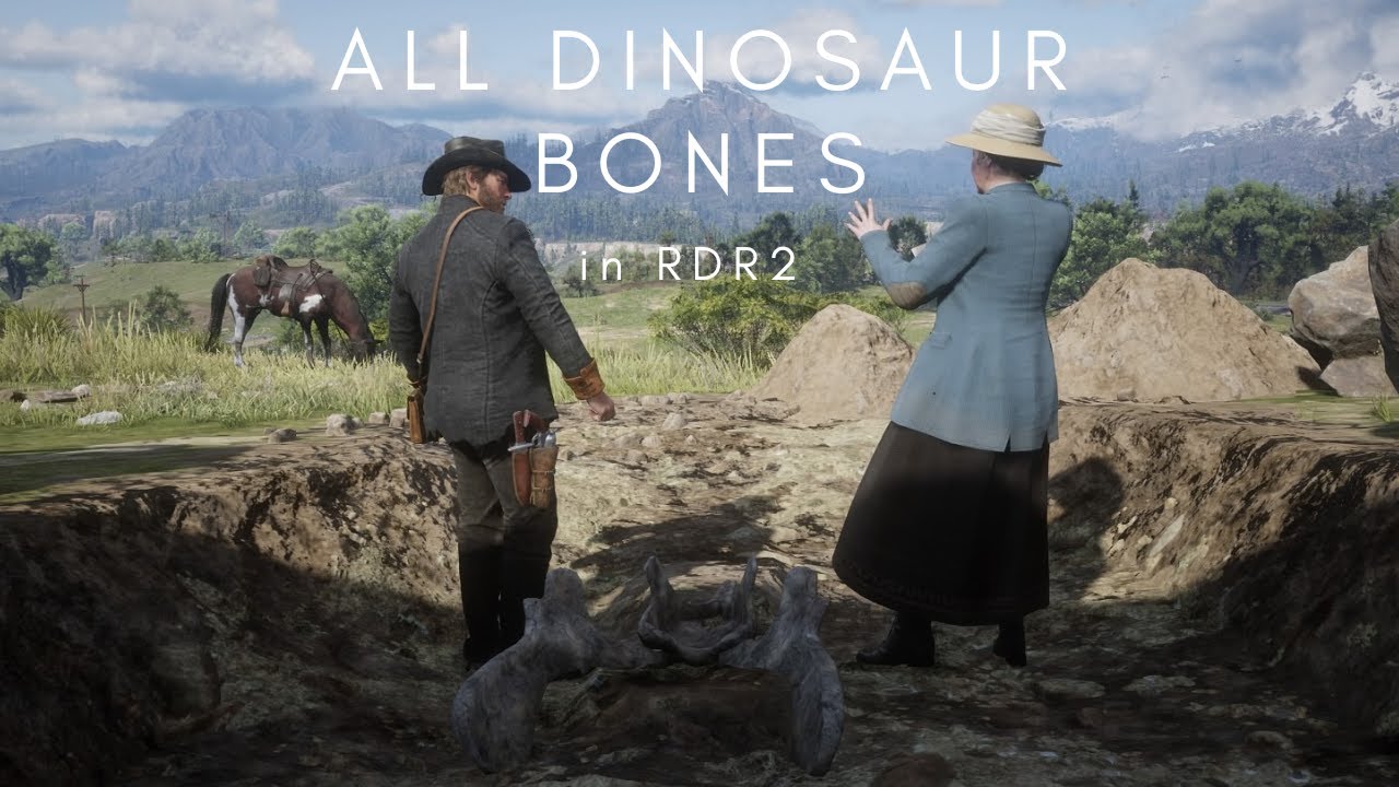 All Dinosaur Bones In Red Dead Redemption 2 | Guide - YouTube