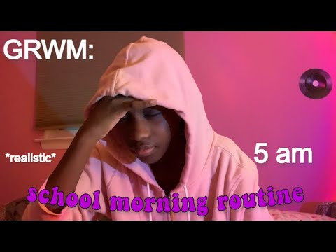 my REAL school morning routine - YouTube
