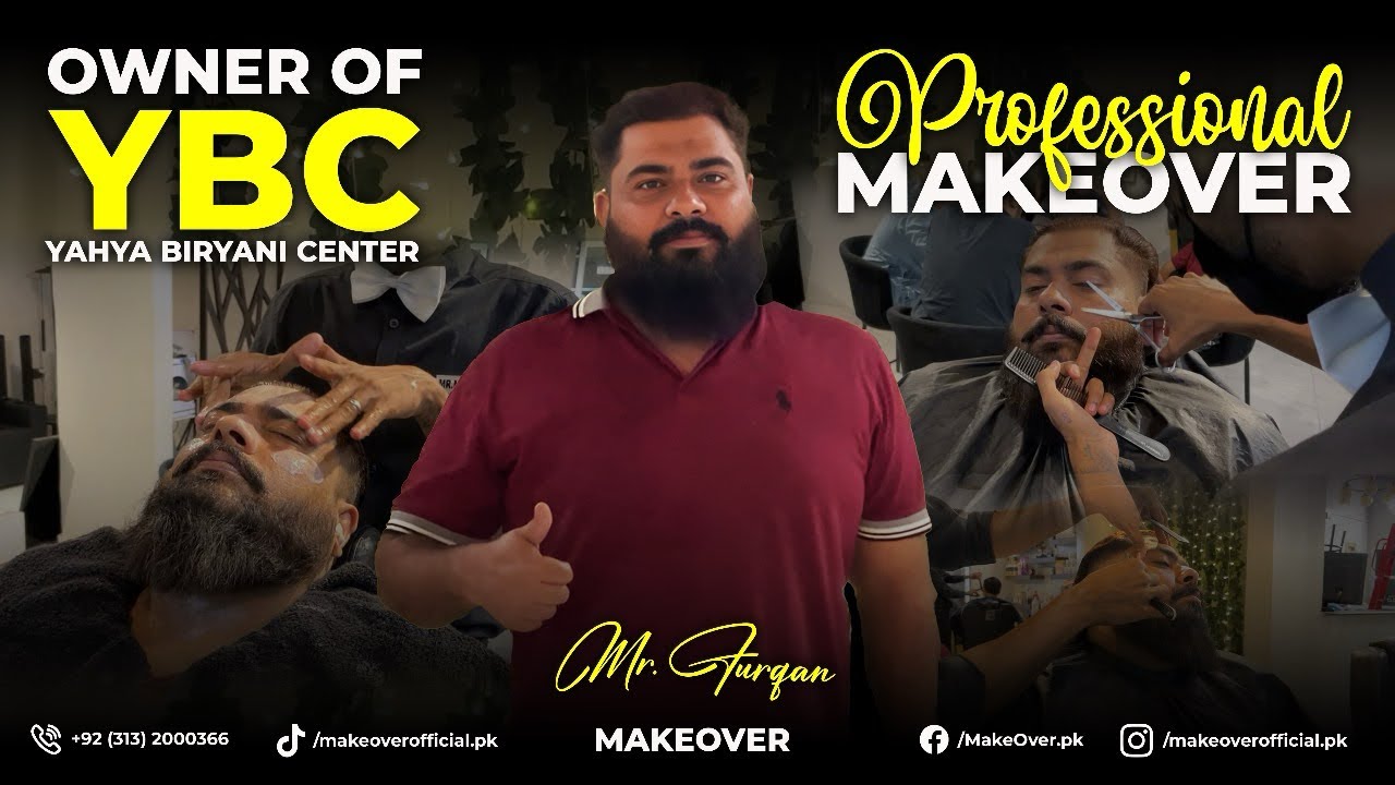YBC | Yahya Biryani Center | Mr. Farhan | Makeover | Hair Salon - YouTube