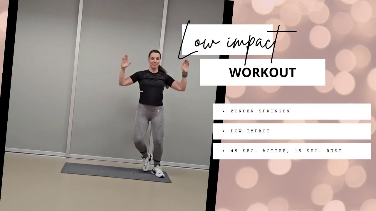 low impact workout 1 - YouTube