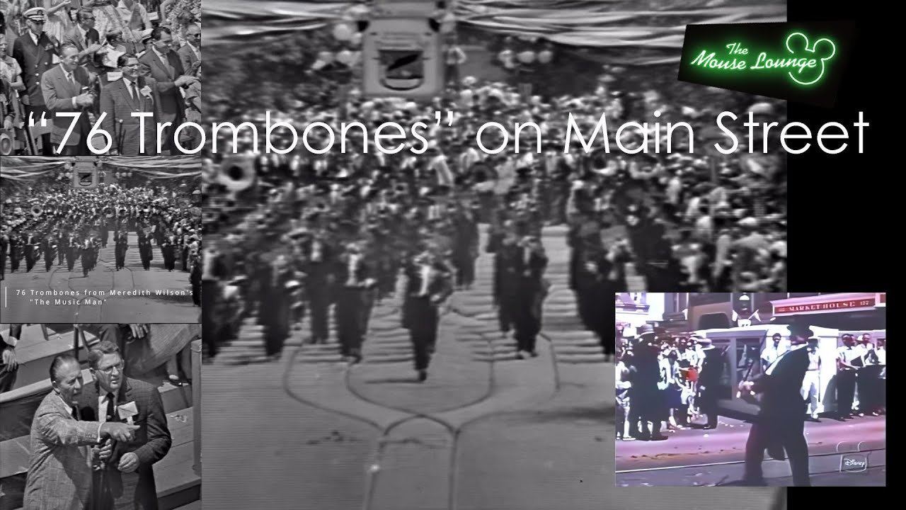 "76 Trombones" on Main Street USA? | in Disneyland '59 - YouTube