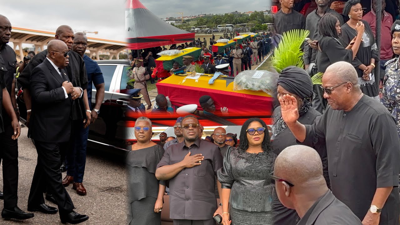 Ex Prez Akuffo Addo, Kuffour joined Prez Mahama in mourning 8 ...