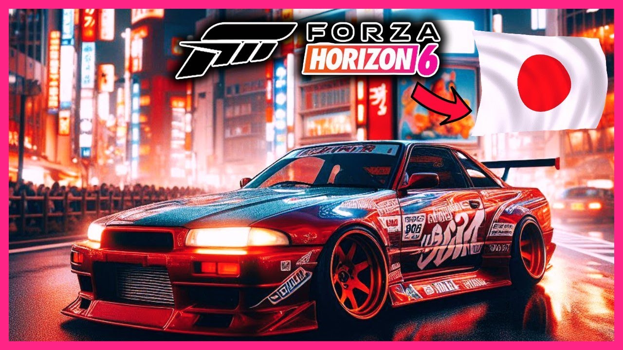 JAPÃO? MELHORIAS, PROGRESSÃO | FORZA HORIZON 6 - YouTube