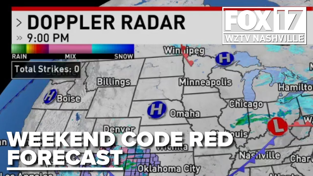 Your evening Code Red Forecast - YouTube